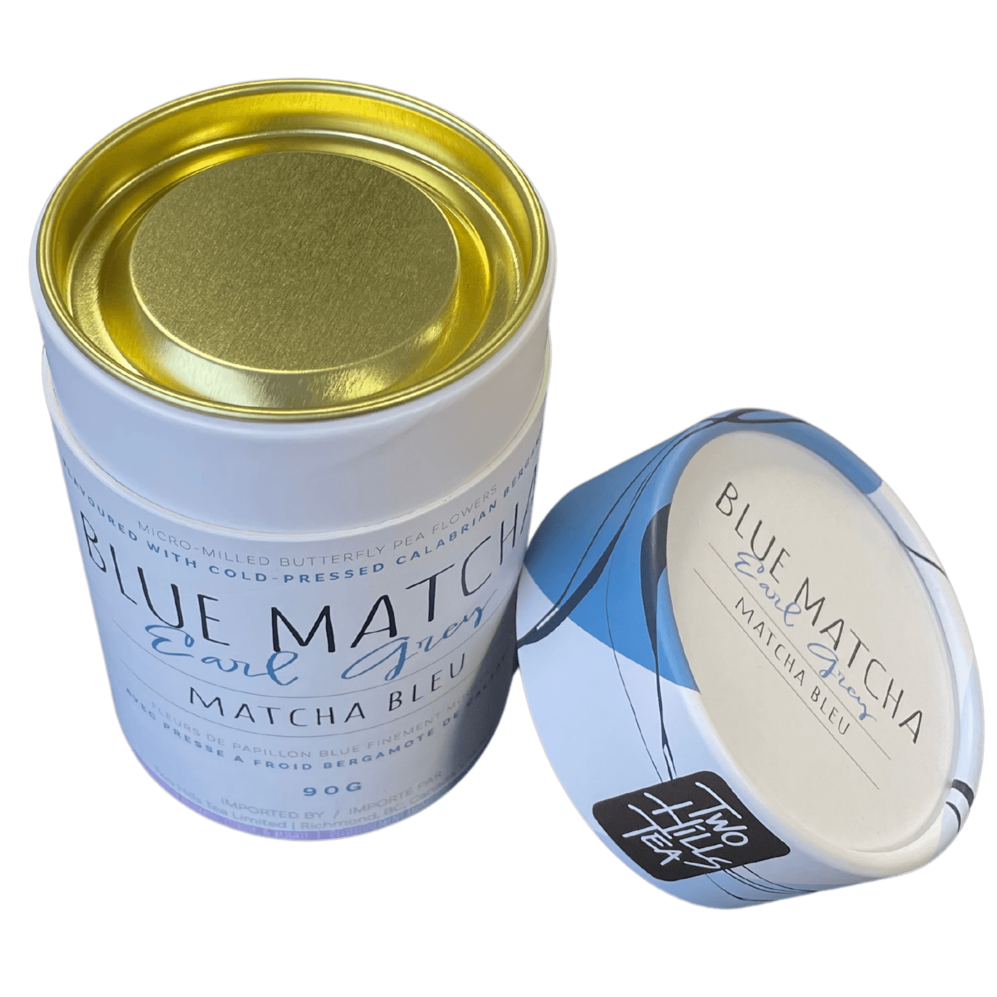 Blue Matcha Earl Grey - 90g – Two Hills Tea